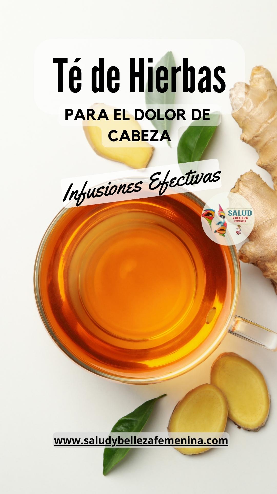 Té de Hierbas para elDolor de Cabeza Infusiones Efectivas (dispositivos ...